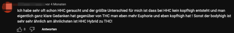 HHC Wirkung und Erfahrungen – Wie fühlt sich das High an?